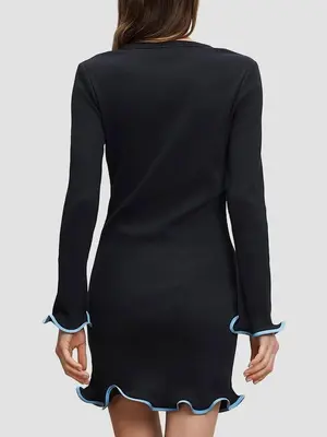 Veronica Beard Baranova Stretch-cotton Minidress