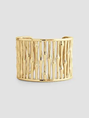 ANABEL ARAM Bamboo 18k--plated Cuff
