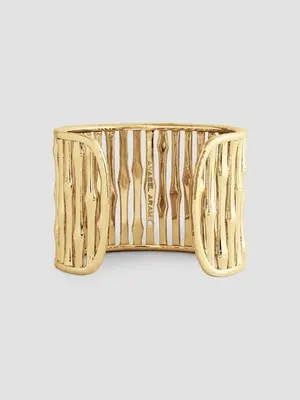 ANABEL ARAM Bamboo 18k--plated Cuff