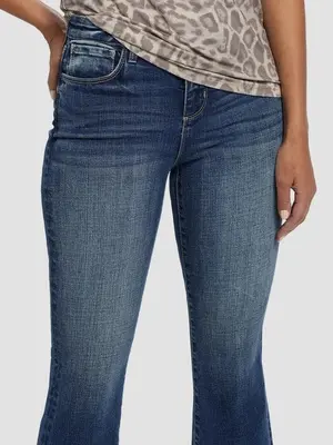 L'Agence Kendra High-rise Flared Crop Jeans