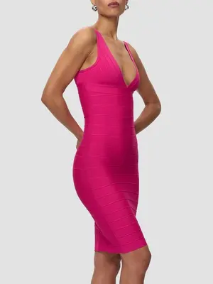 Herve Leger 40th Anniversary The Backstage Knee-length Dress