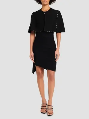 Herve Leger The Juliette Embellished Cape