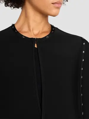 Herve Leger The Juliette Embellished Cape