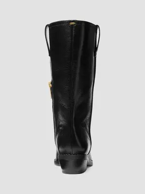 Michael Kors Farren 40mm Leather Boots
