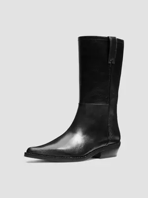 Michael Kors Farren 40mm Leather Boots