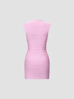 Herve Leger 40th Anniversary The Red Carpet Minidress - Aster