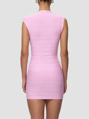 Herve Leger 40th Anniversary The Red Carpet Minidress - Aster