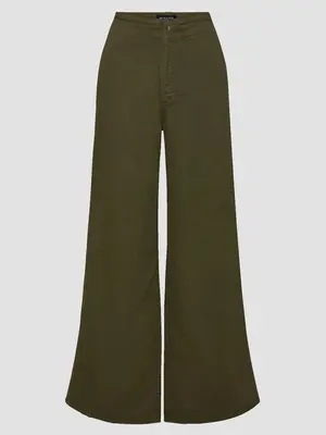 Veronica Beard Kasey Wide-leg Flat Front Pants