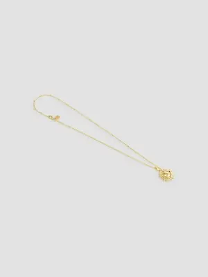ANABEL ARAM Milos Soleil 18k-gold-plated & Enamel Charm