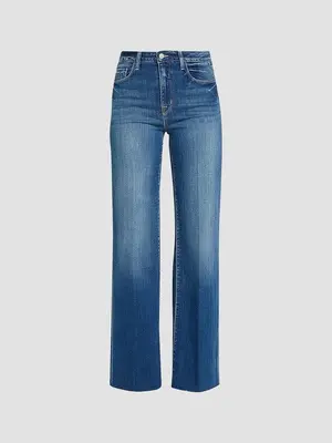 L'Agence Scottie High-rise Wide-leg Jeans - Hasting