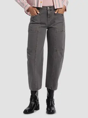 L'Agence Cody Rodeo Barrel-leg Jeans