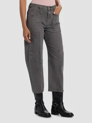 L'Agence Cody Rodeo Barrel-leg Jeans