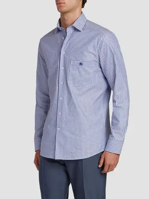 Etro Striped Jacquard Shirt