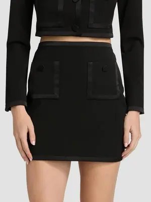 L'Agence Cassiopeia Pocket-detail Miniskirt