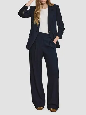 Veronica Beard Battista Dickey Notch Lapel Jacket