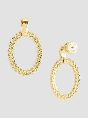 ANABEL ARAM Cheval 18k--plated Drop Earrings