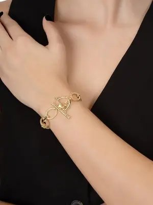 ANABEL ARAM Cheval 18k--plated Chain Bracelet