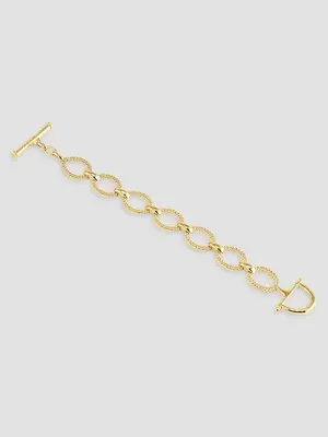 ANABEL ARAM Cheval 18k--plated Chain Bracelet