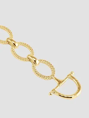 ANABEL ARAM Cheval 18k--plated Chain Bracelet