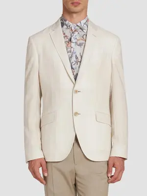 Etro Pinstripe Cotton Sport Jacket
