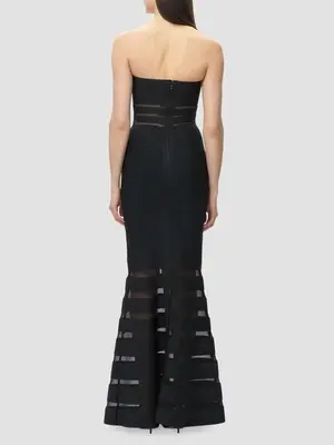 Herve Leger The Kate Strapless Gown