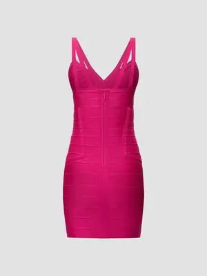 Herve Leger The Midnight Bandage Body-con Minidress