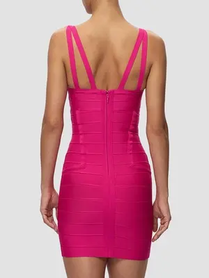 Herve Leger The Midnight Bandage Body-con Minidress