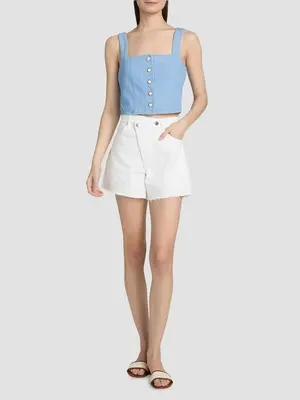 Veronica Beard Spensley Denim Vest