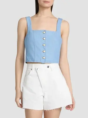 Veronica Beard Spensley Denim Vest