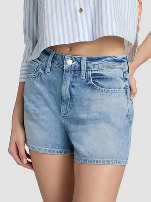 L'Agence Lissania Ultra High-rise Denim Shorts - Grant