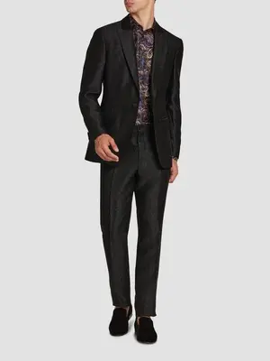 Etro Roma All-over Paisley Evening Trousers