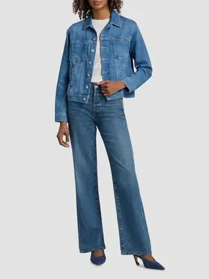 L'Agence Celine Slim Femme Stretch-cotton Jacket