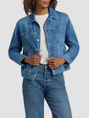 L'Agence Celine Slim Femme Stretch-cotton Jacket