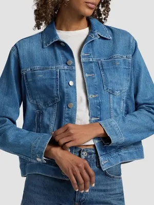 L'Agence Celine Slim Femme Stretch-cotton Jacket