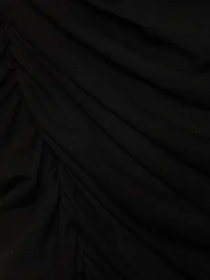 L'Agence Paityn Shirred Midi-dress