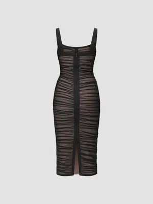 Herve Leger The Gloria Bandage Midi Dress