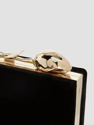 Erdem Bloom Logo Handle Clutch