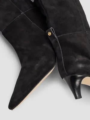 Michael Kors Daniela 50mm Suede Knee-high Boots