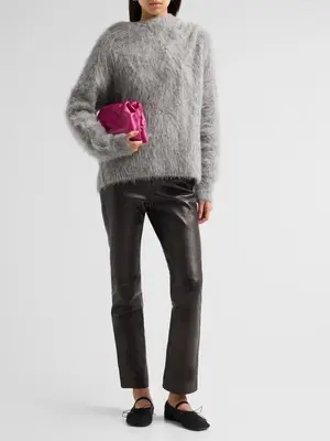 Veronica Beard Small Leather Clutch