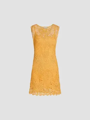 Simkhai Fynch Crochet Minidress