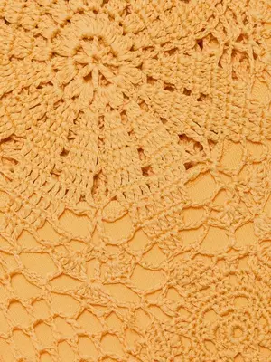 Simkhai Fynch Crochet Minidress
