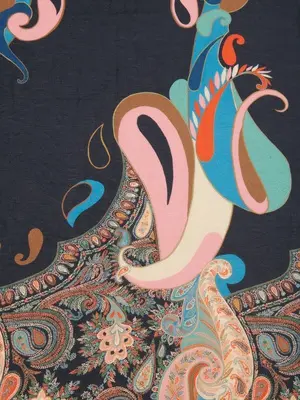 Etro Boheme Paisley Printed Scarf