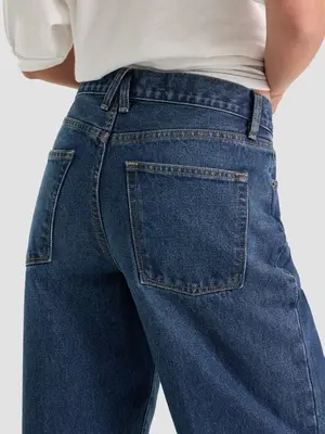 Good American Vintage Low-slung Baggy Jeans