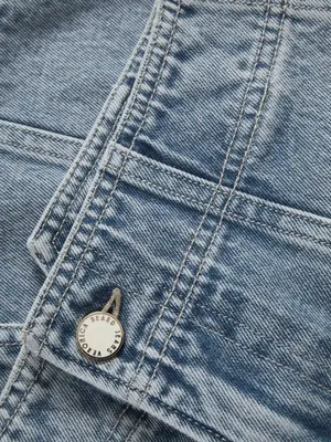 Veronica Beard Marquita Denim Miniskirt
