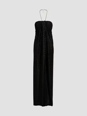 SABINA MUSAYEV Bruna Strapless Gown Black