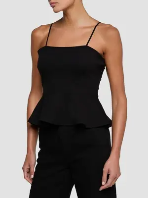 L'Agence Parisa Peplum Top