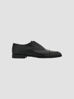 FERRAGAMO Trinity Leather Oxfords - Nero