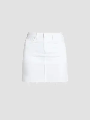 L'Agence Jolene Denim Miniskirt