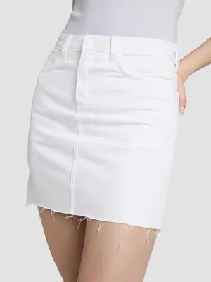 L'Agence Jolene Denim Miniskirt