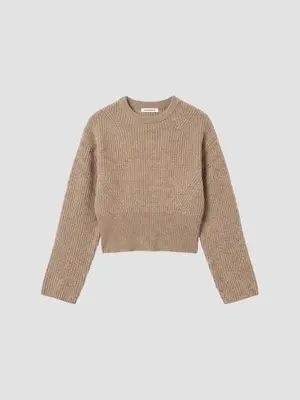 Good American The Chunky Knit Sweater - Dusk